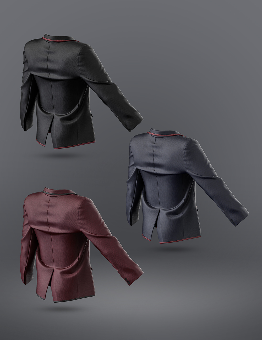 Japan's Modern High School Uniform Jacket for Genesis 8 Males | Daz 3D