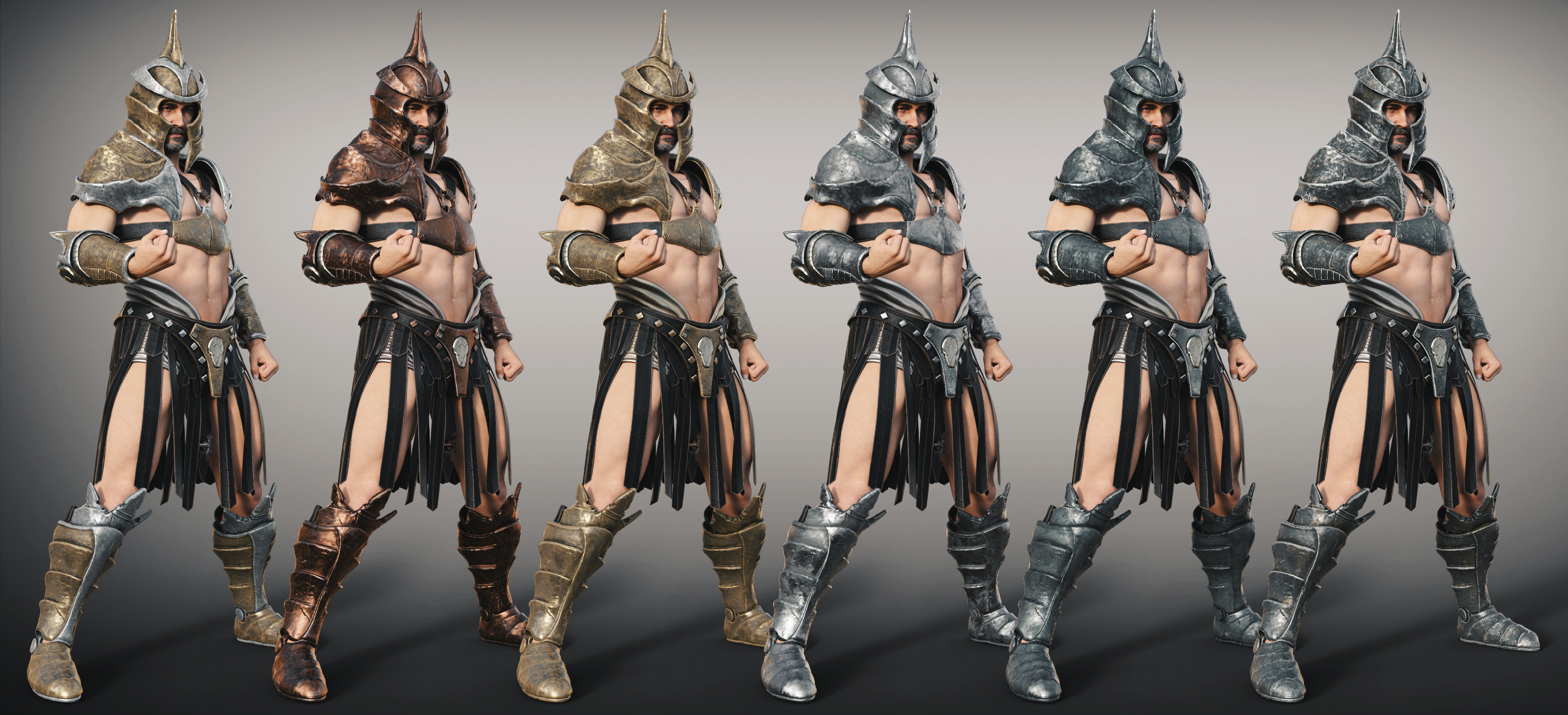 dForce Ares War Outfit for Genesis 8 and 8.1 Male | Daz 3D