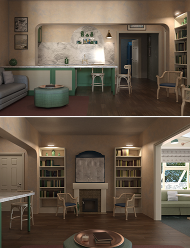 Ersandmyne Cabin | Daz 3D