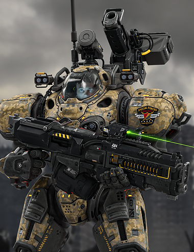 Alpha Loadout for Dragonhide PCS | Daz 3D