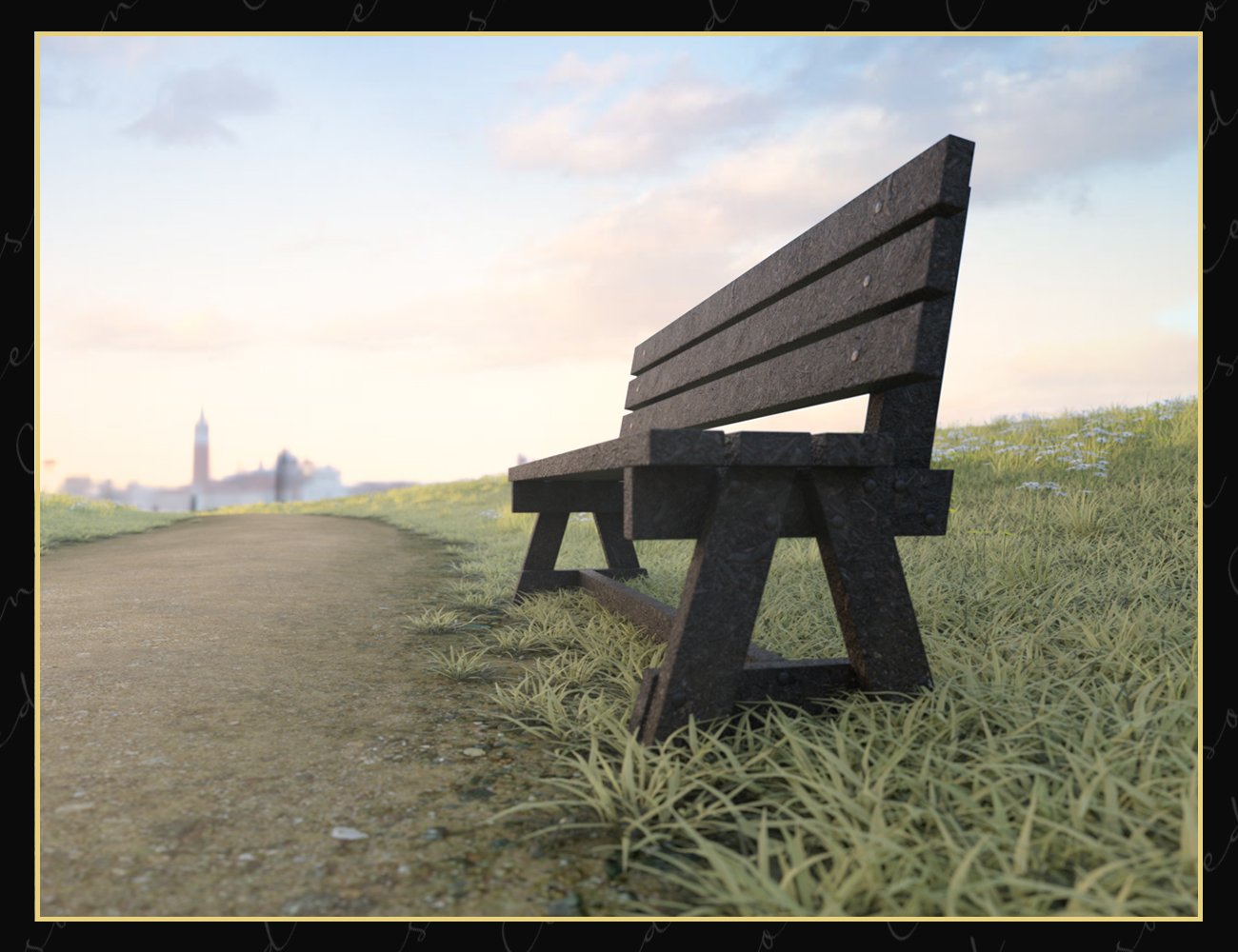 Everyday Bench Prop Pack | Daz 3D