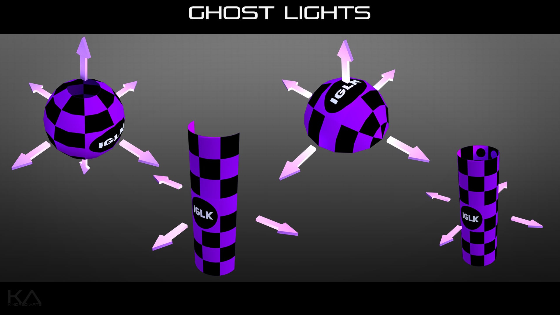 Iray Ghost Light Prop Kit | Daz 3D