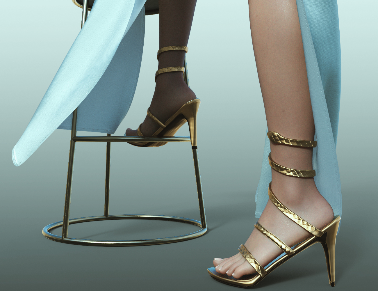 dForce Elegant Cocktail Outfit for Genesis 8 and 8.1 Female | Daz 3D