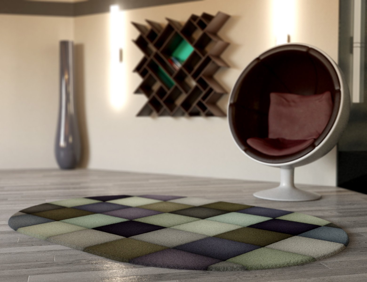 Fluffy Rugs | Daz 3D