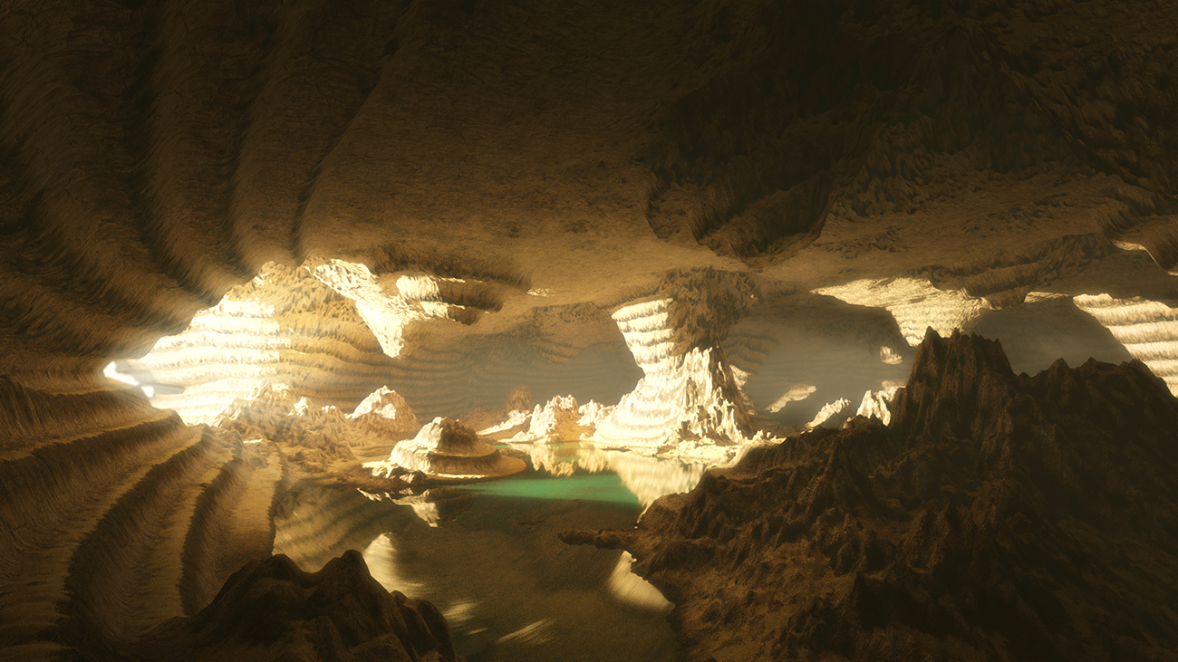 Mountain Cavern for UltraSceneryXT | Daz 3D