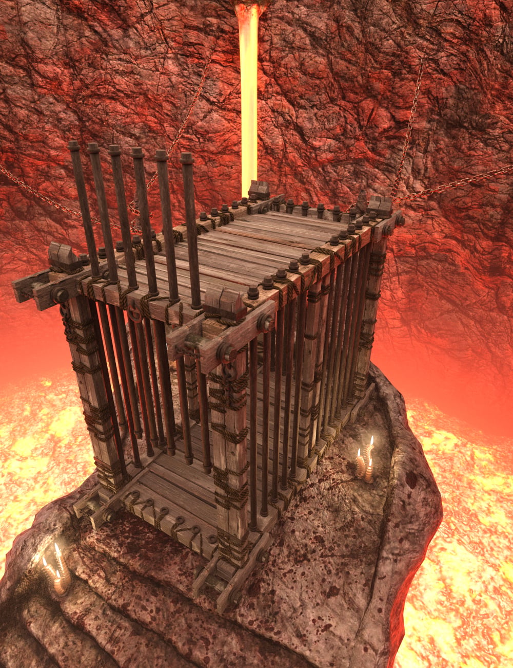 Medieval Cages | Daz 3D