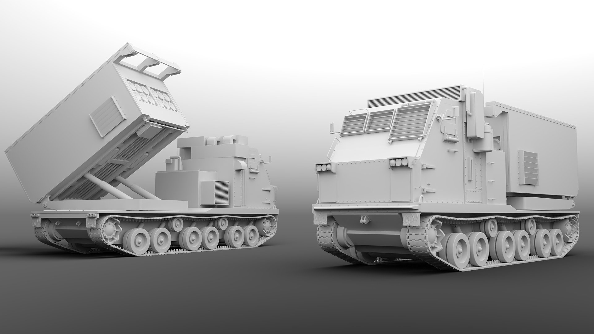 Multiple Rocket Launcher | Daz 3D