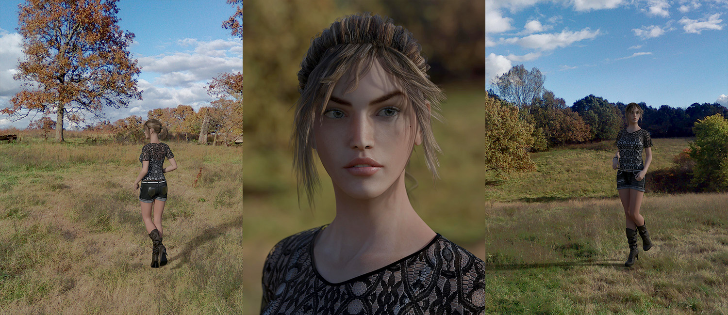 Orestes Iray HDRI Environments - Autumn Hills | Daz 3D