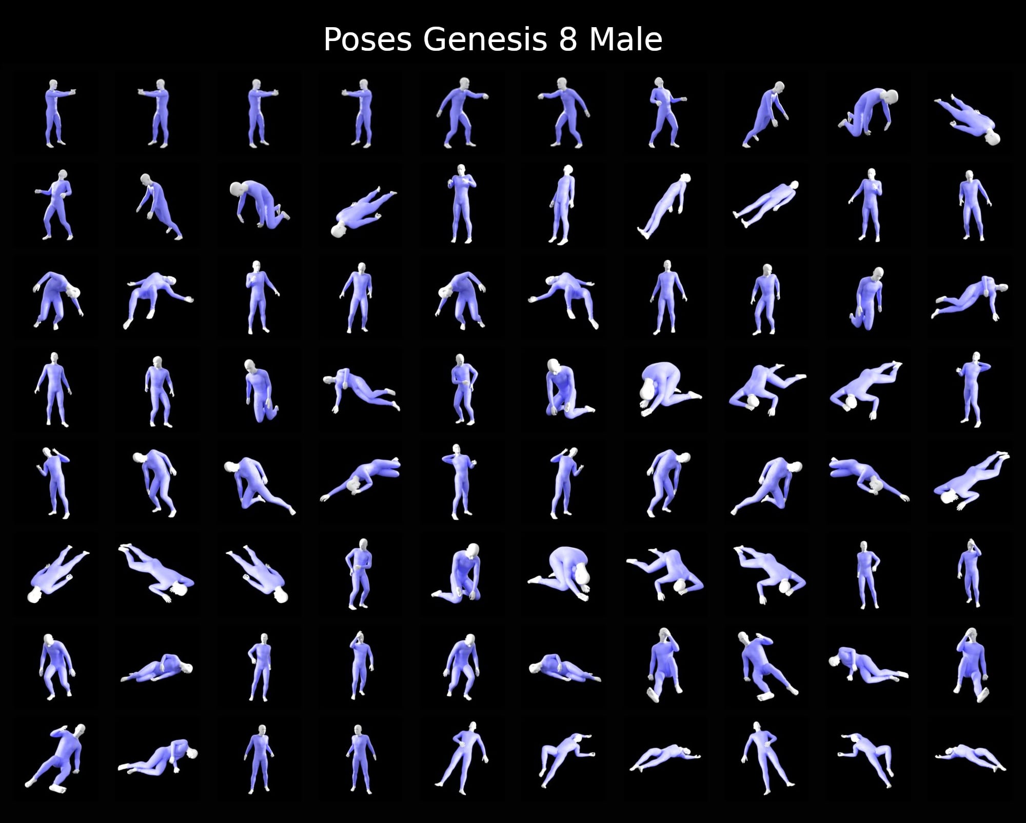 SY Knocked Out! 3 Genesis 8 and 8.1 | Daz 3D