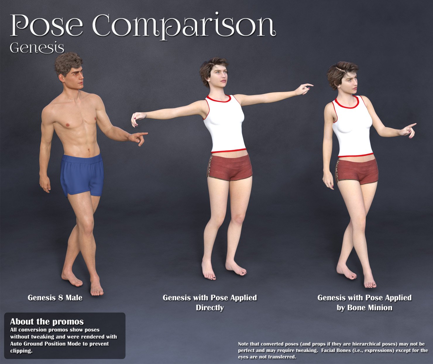 Bone Minion for Genesis 8 and 8.1 Poses for Genesis | Daz 3D