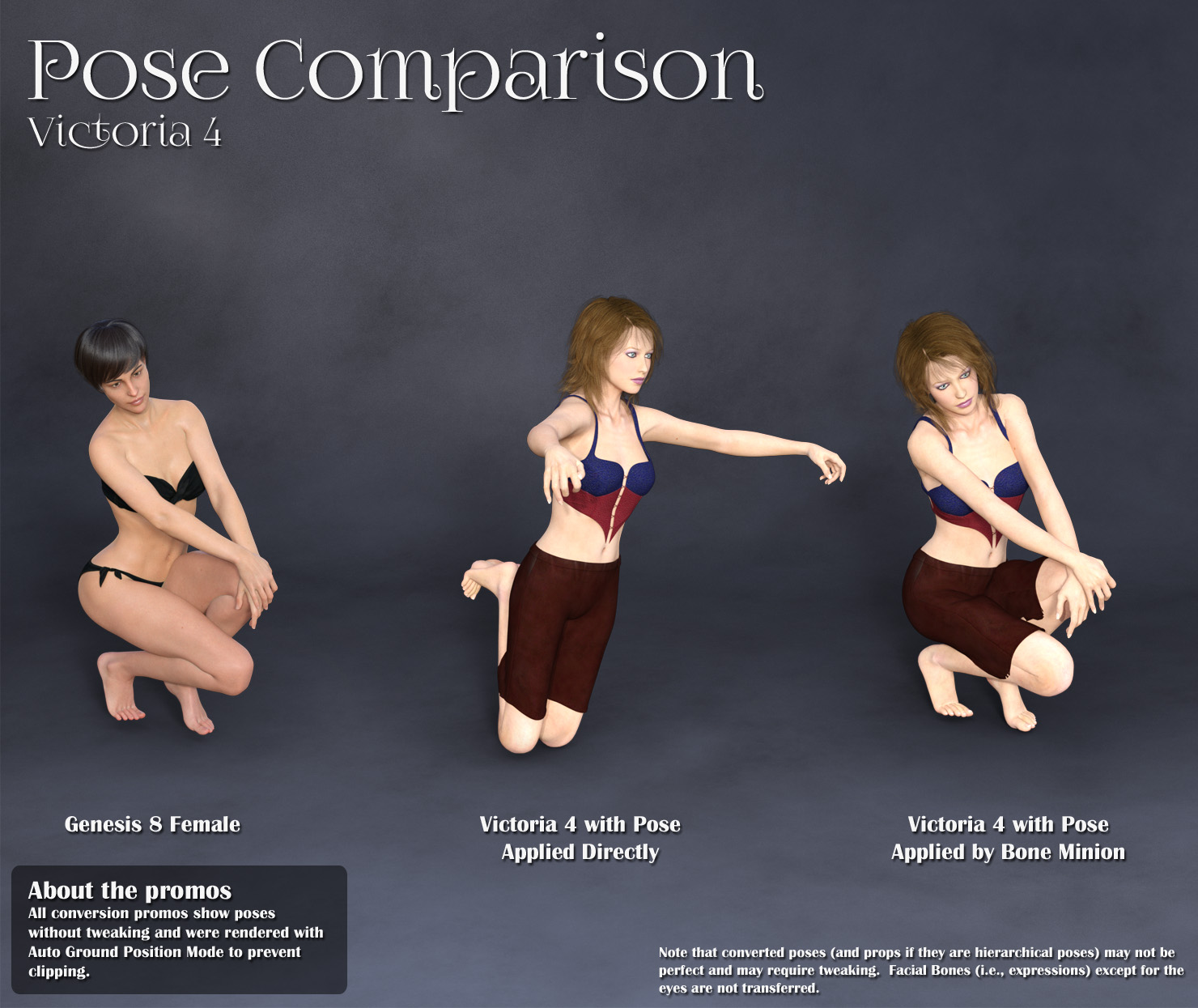 Bone Minion for Genesis 8 and 8.1 Poses Bundle | Daz 3D