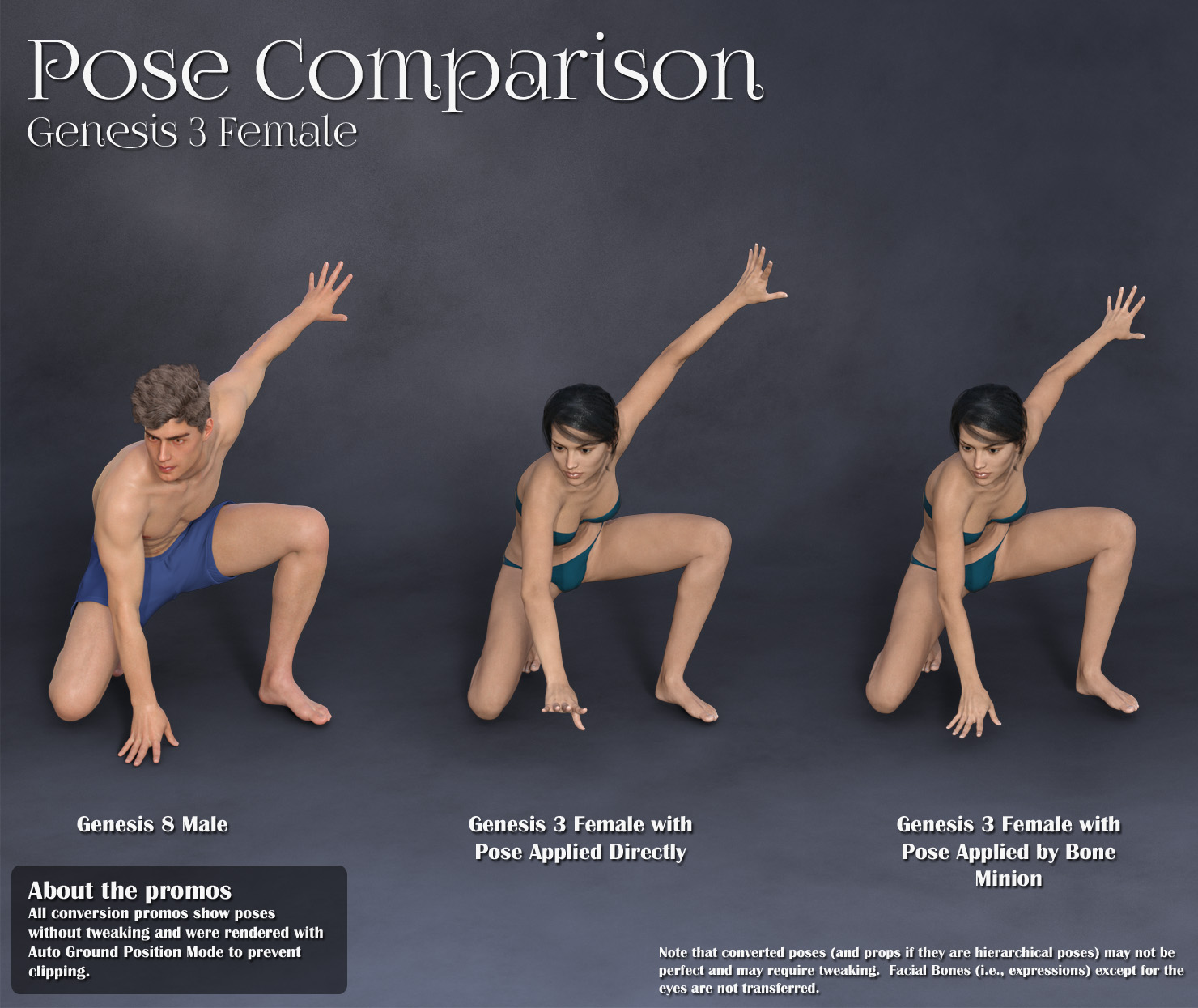 Bone Minion for Genesis 8 and 8.1 Poses Bundle | Daz 3D