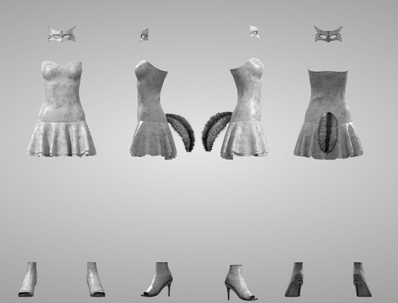 FG Foxy Bundle | Daz 3D