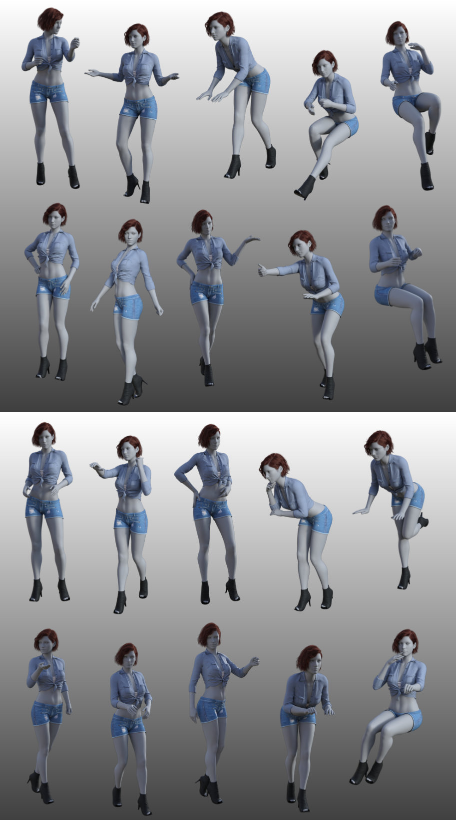 Fg Foxy Bundle Daz 3d