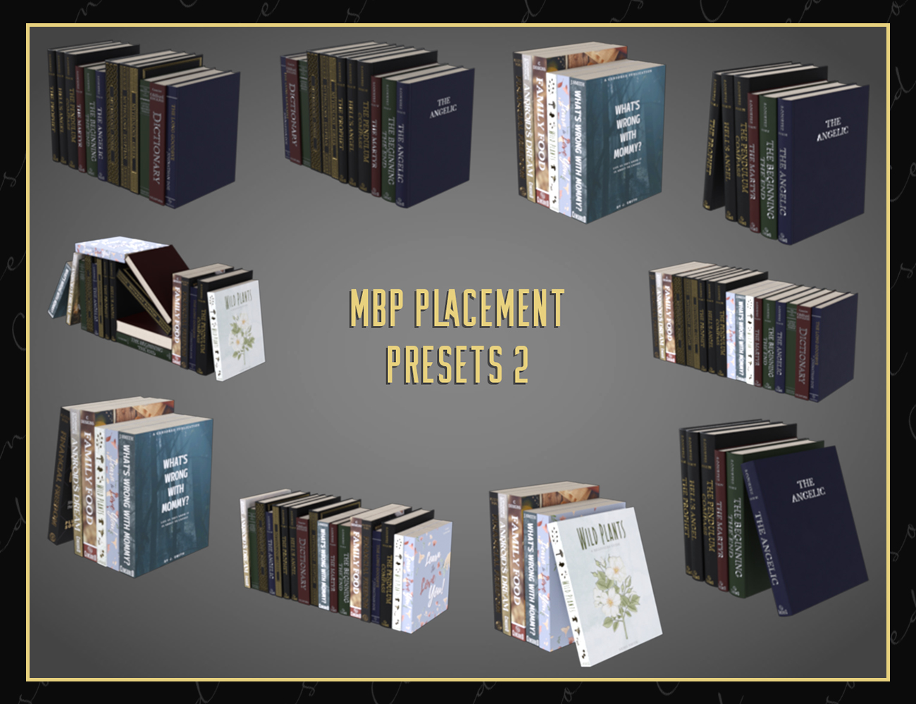 Modern Book Prop Pack | Daz 3D