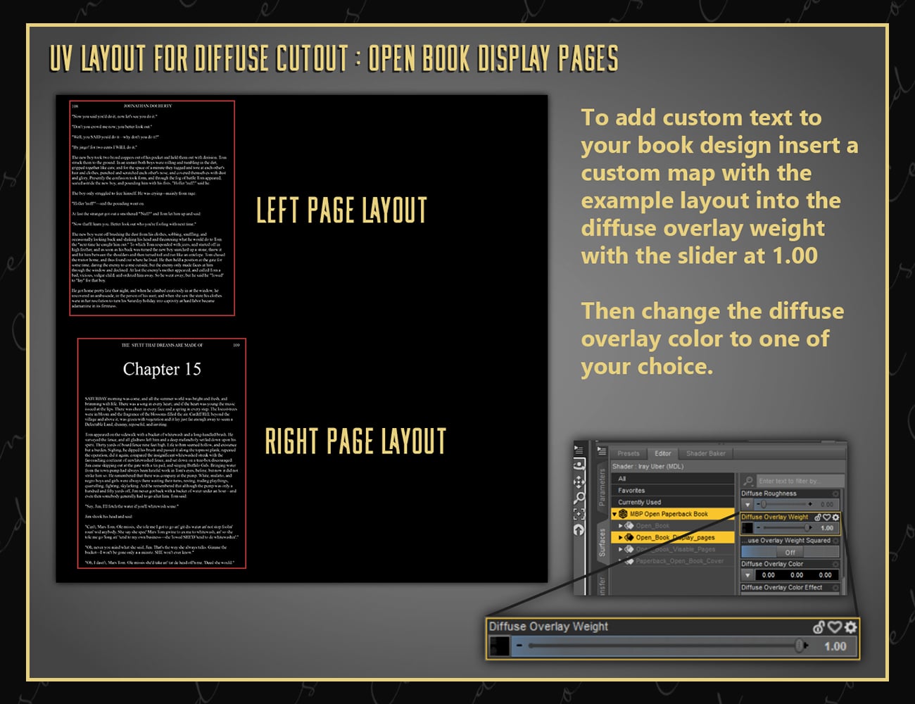 Modern Book Prop Pack | Daz 3D