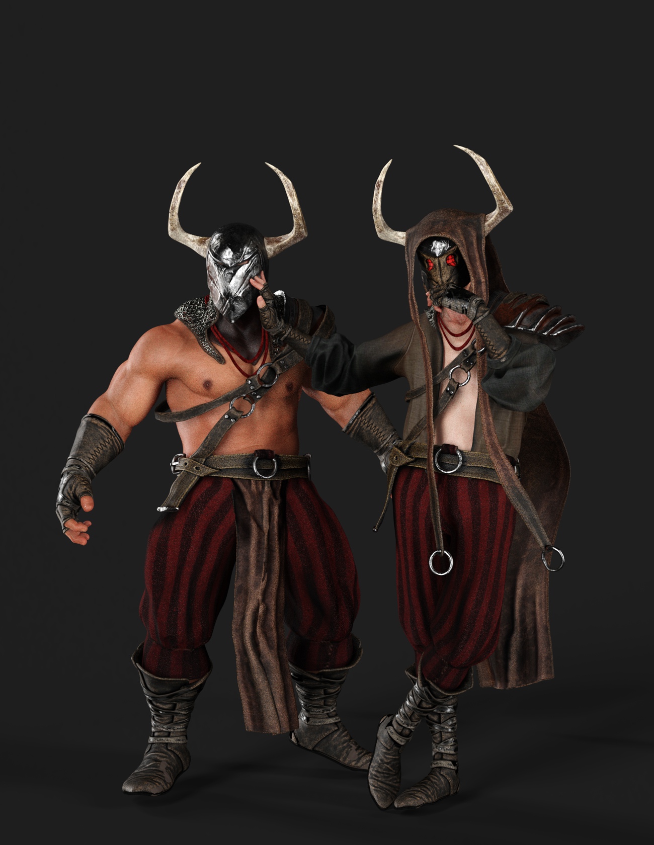 Diabolo Outfit for Genesis 8 and 8.1 Males | Daz 3D