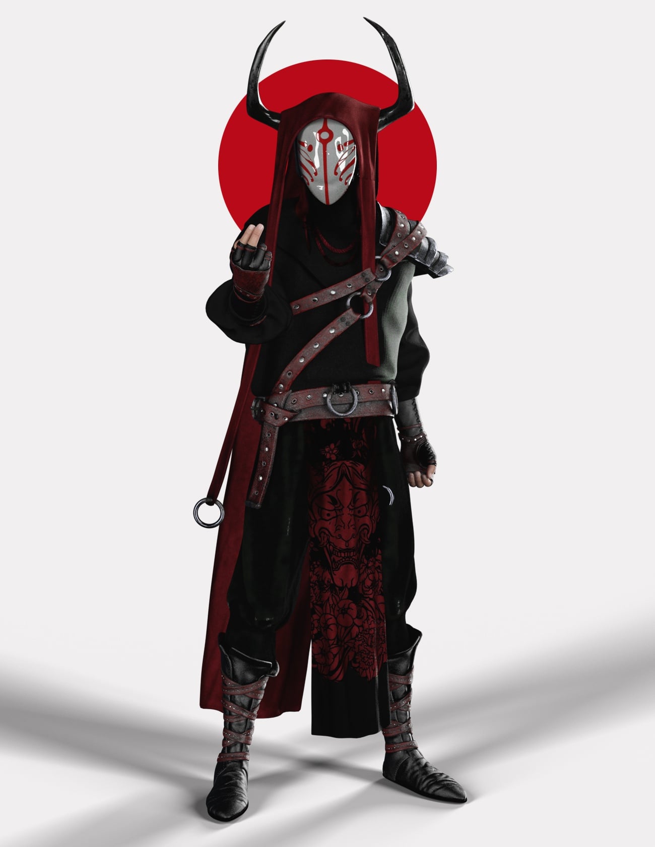 Diabolo Outfit Textures | Daz 3D