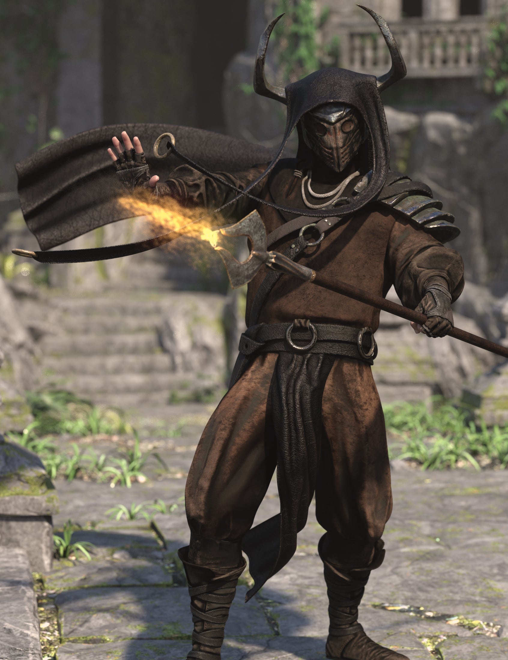 Diabolo Outfit Textures | Daz 3D