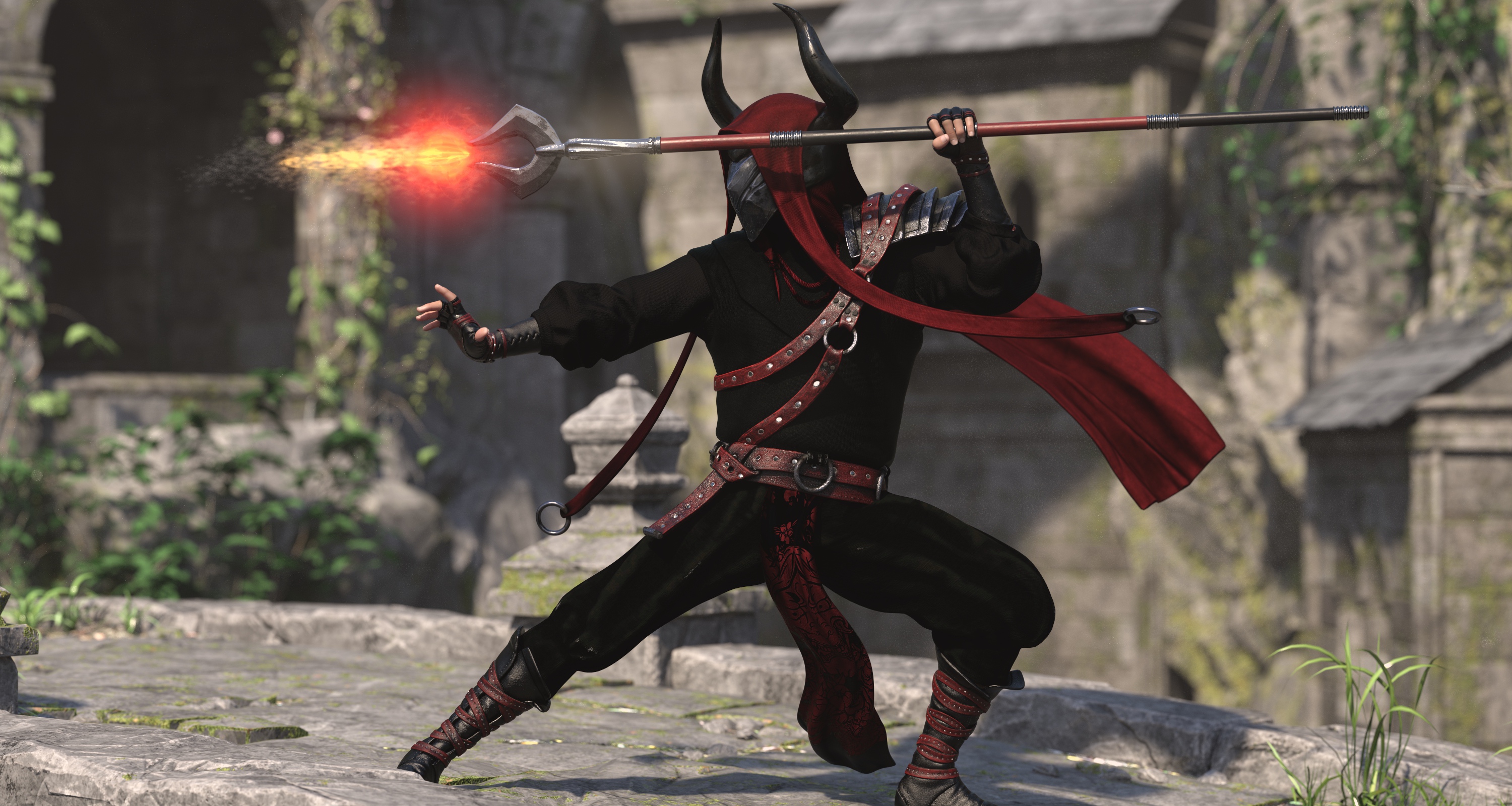 Diabolo Outfit Textures | Daz 3D