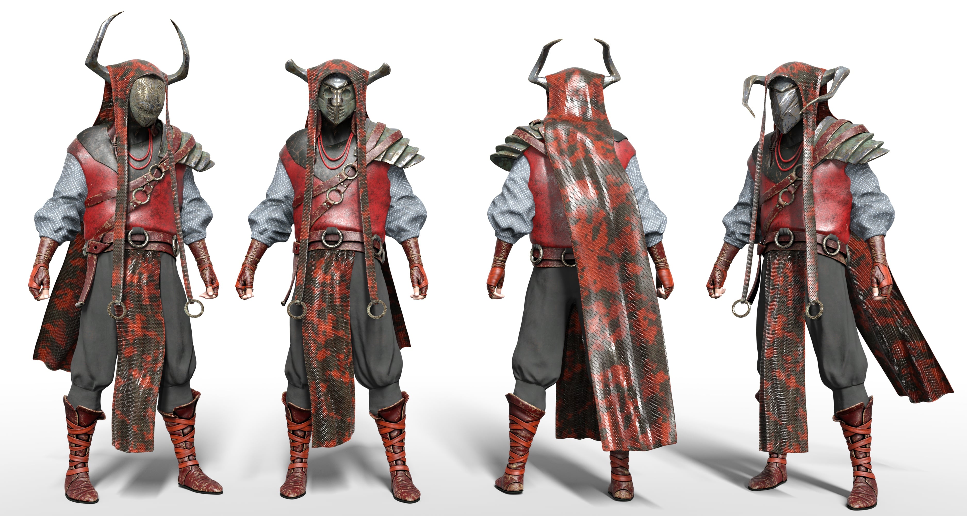 Diabolo Outfit Textures | Daz 3D