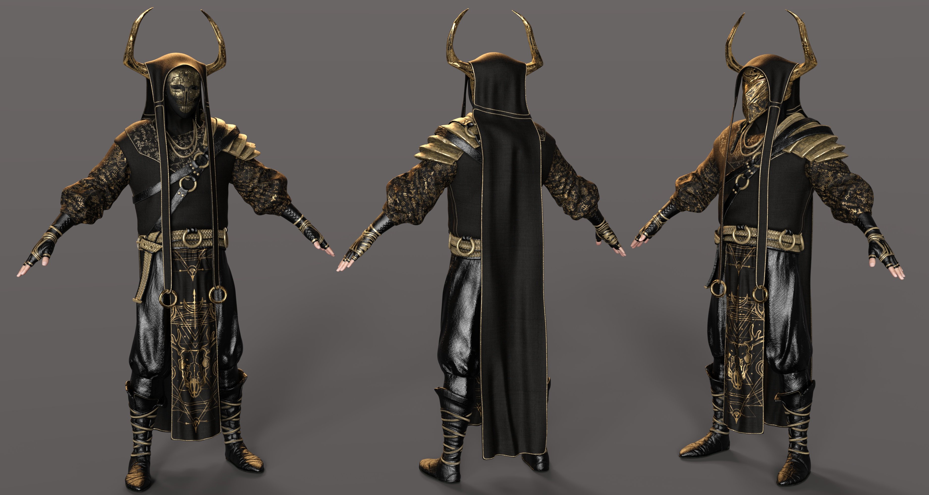 Diabolo Outfit Textures | Daz 3D