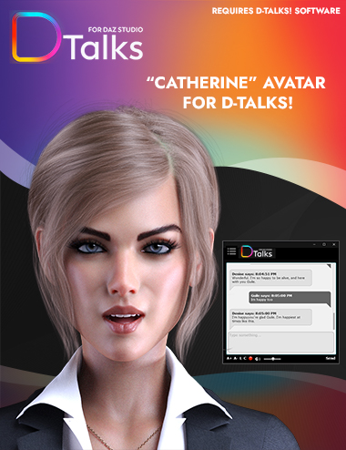 D-Talks! Avatar "Catherine" | Daz 3D