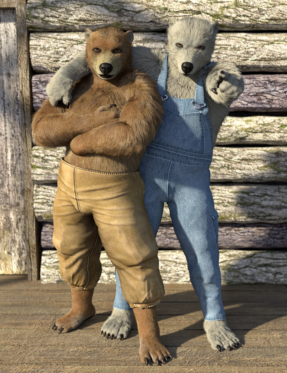 Oso Bearman for Genesis 8.1 Male | Daz 3D