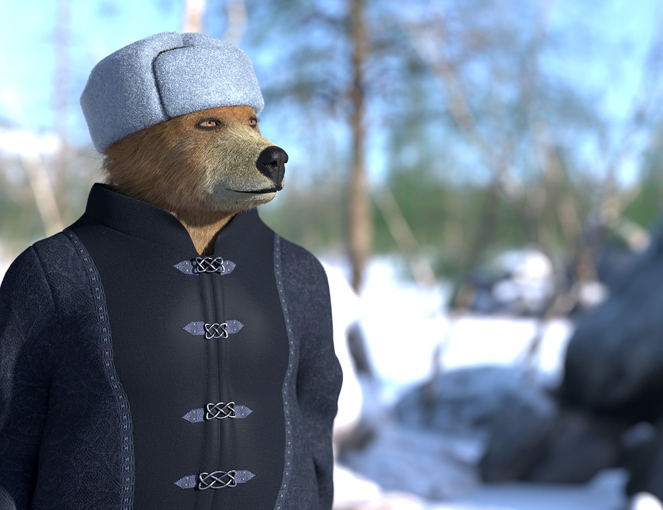 Oso Bearman for Genesis 8.1 Male | Daz 3D