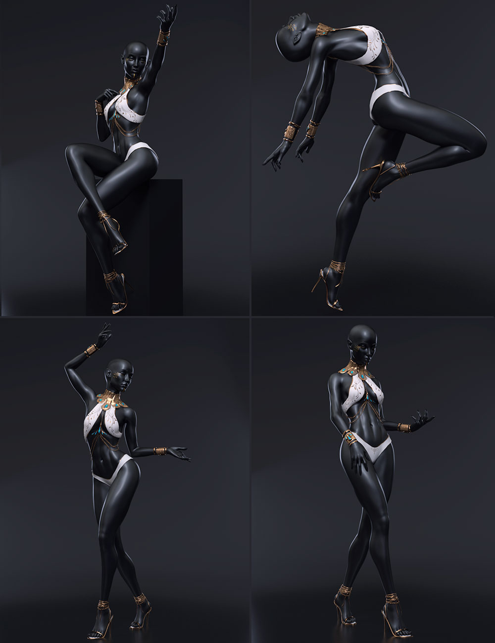 First Light Poses for Genesis 8.1 Female | Daz 3D