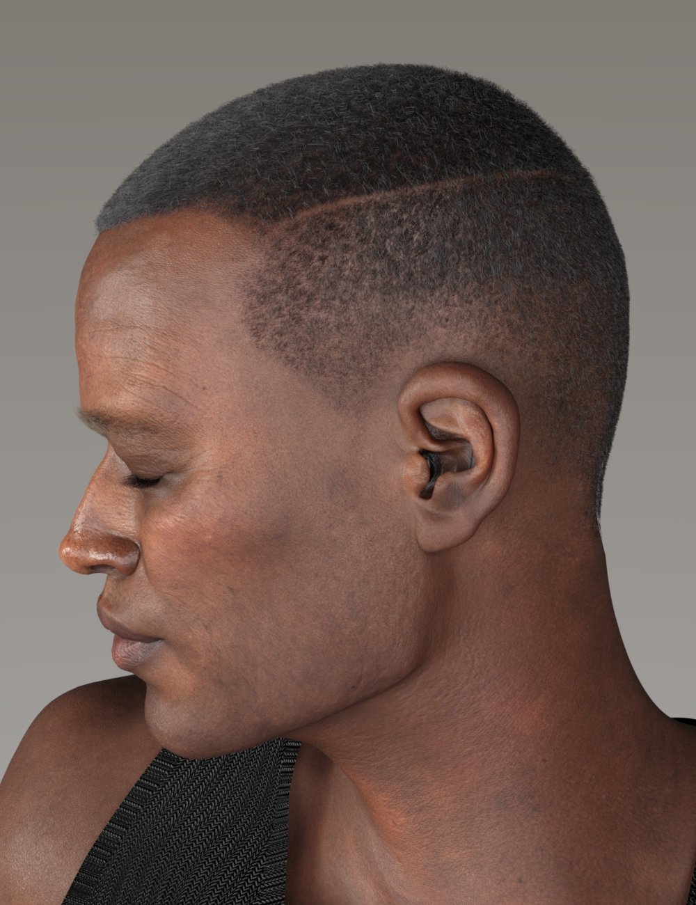 dForce Ultimate Buzzcut Hair for Genesis 9 | Daz 3D