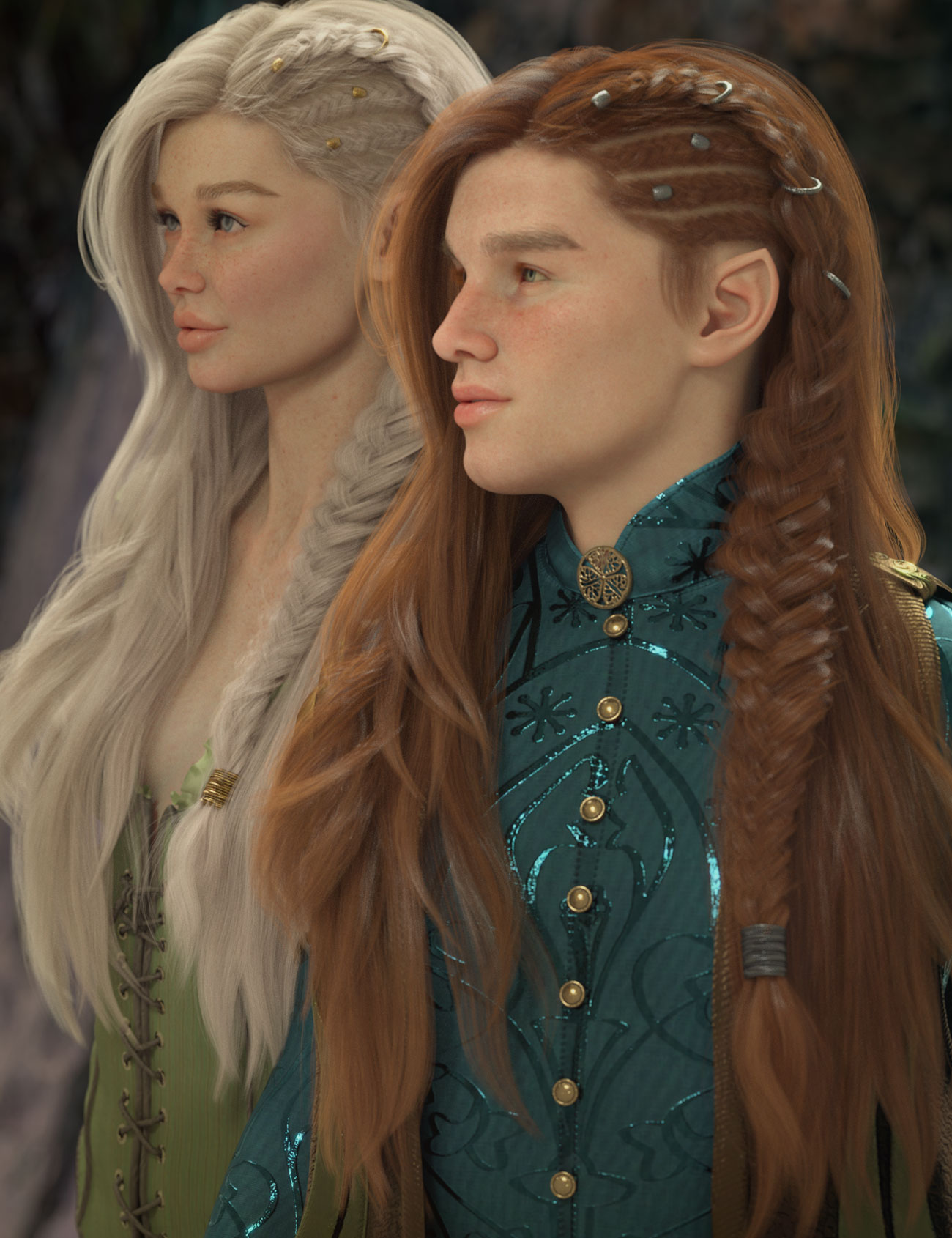 Ethereal Elven Bundle | Daz 3D