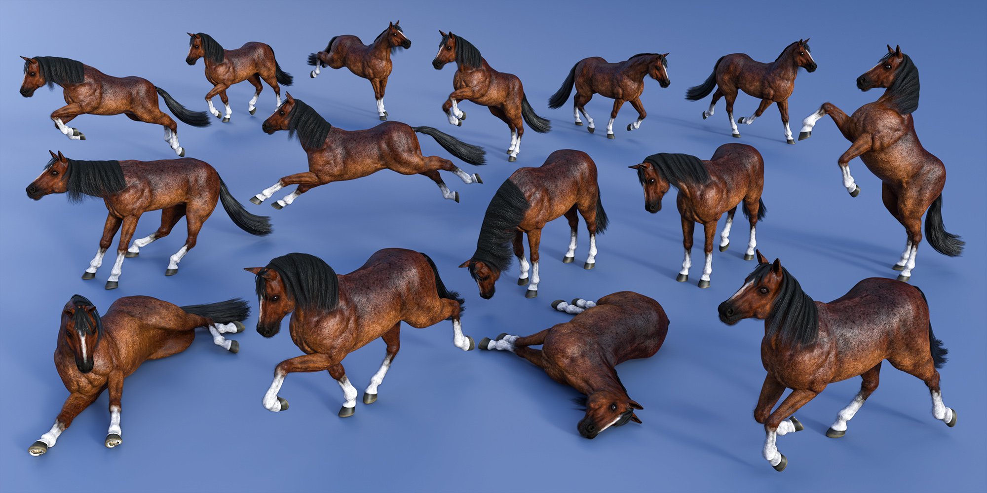 LoREZ Horse 2 | Daz 3D