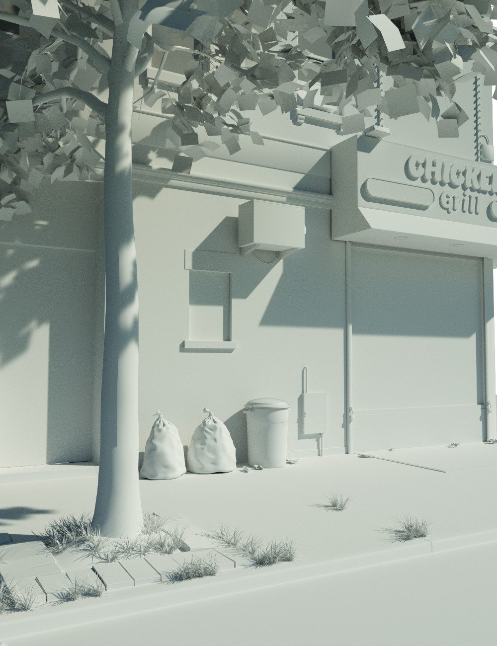 New York Fast Food Joint | Daz 3D New York Fast Food Joint | Daz 3D