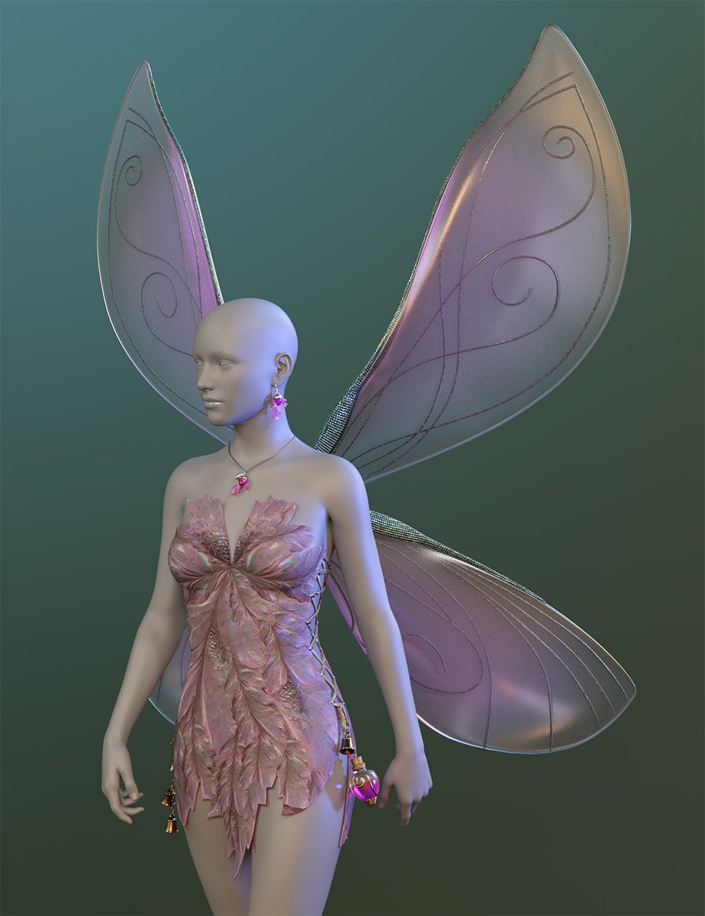 Pixiedust Outfit for Genesis 8 Females | Daz 3D