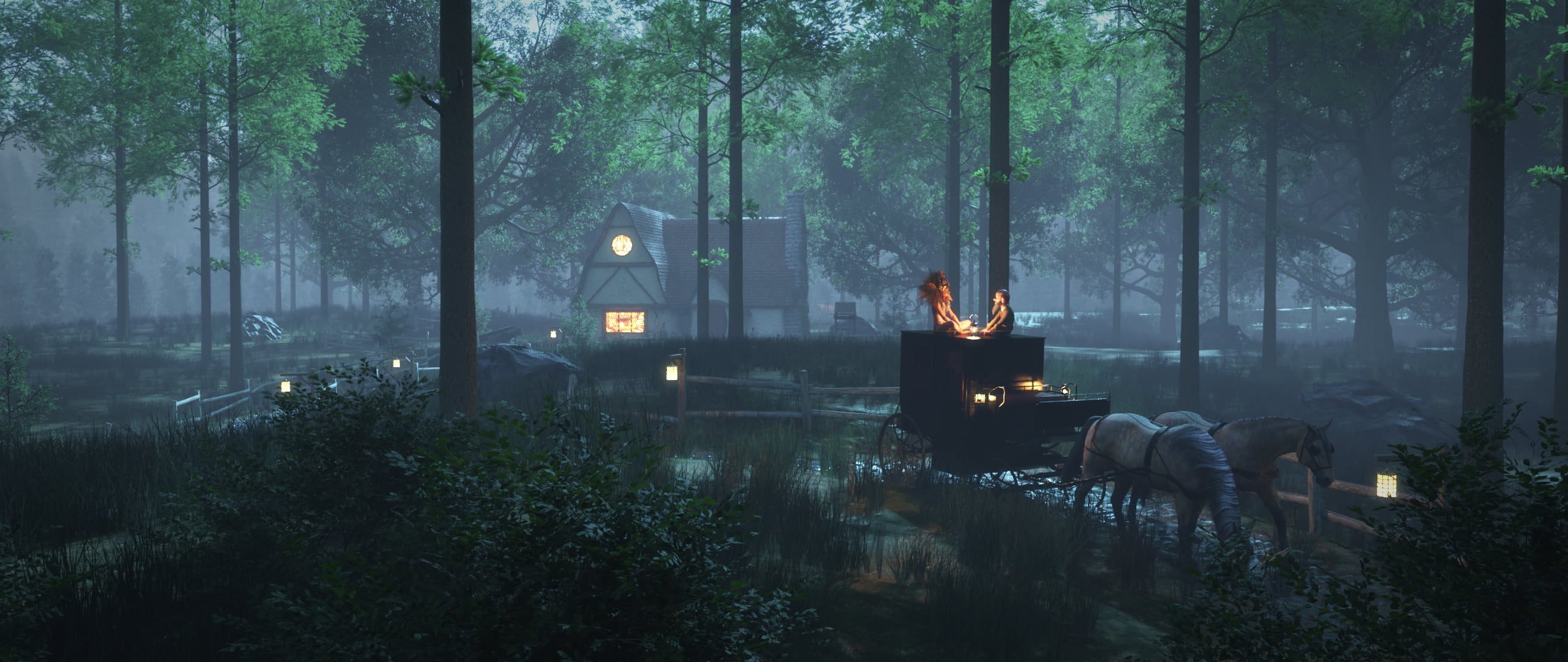 House in Witches Wood | Daz 3D