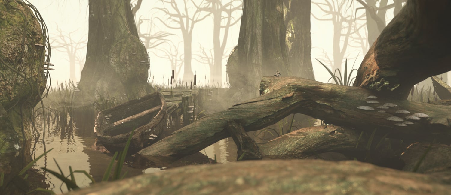 The Misty Swamp | Daz 3D