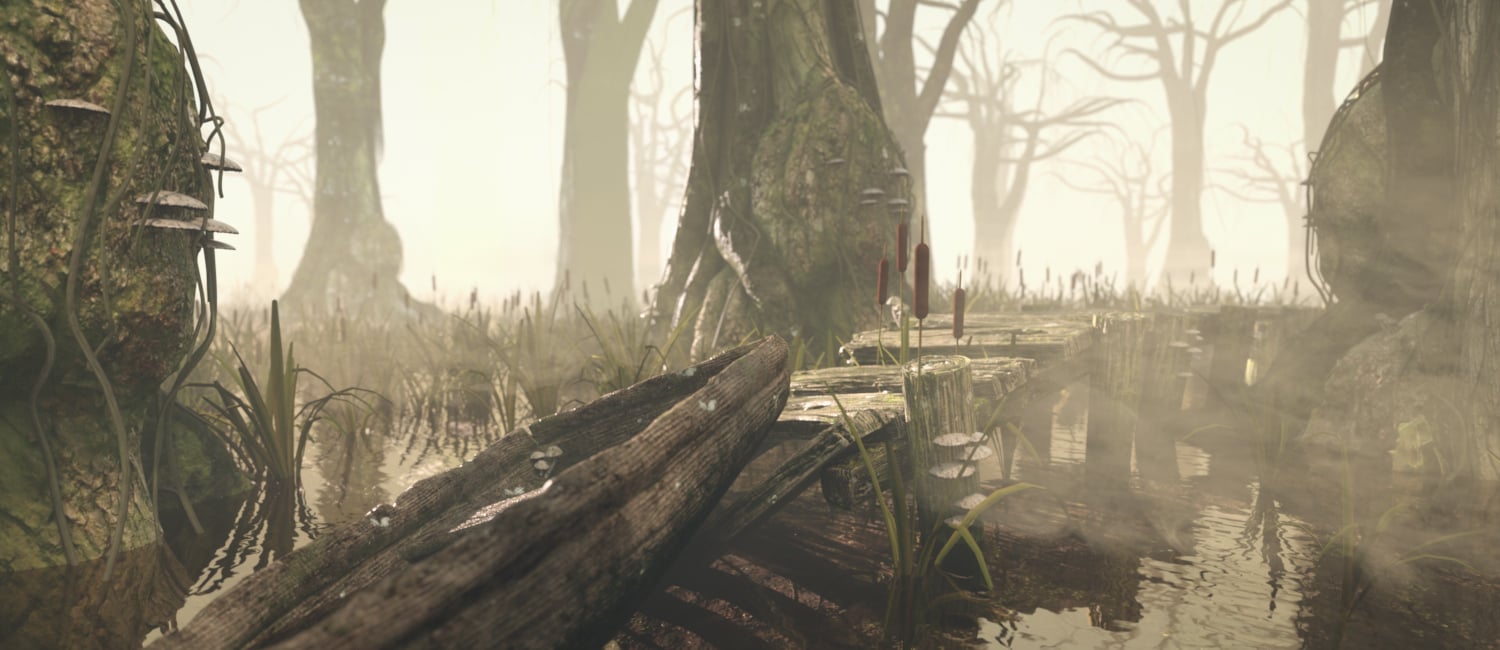 The Misty Swamp | Daz 3D