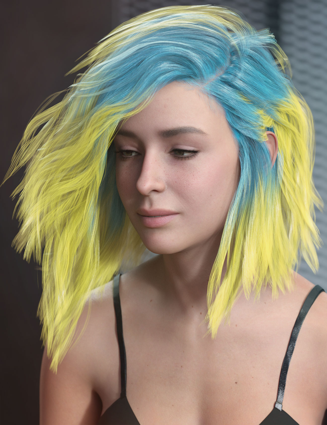 Voss Hair for Genesis 9 | Daz 3D
