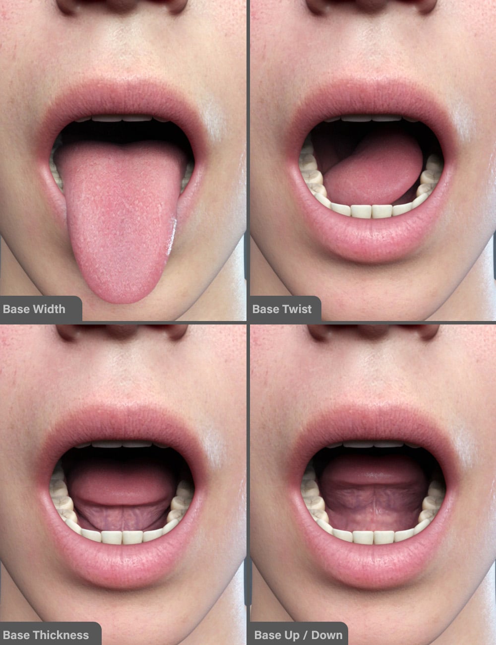 Easy Tongue Control for Genesis 9 | Daz 3D
