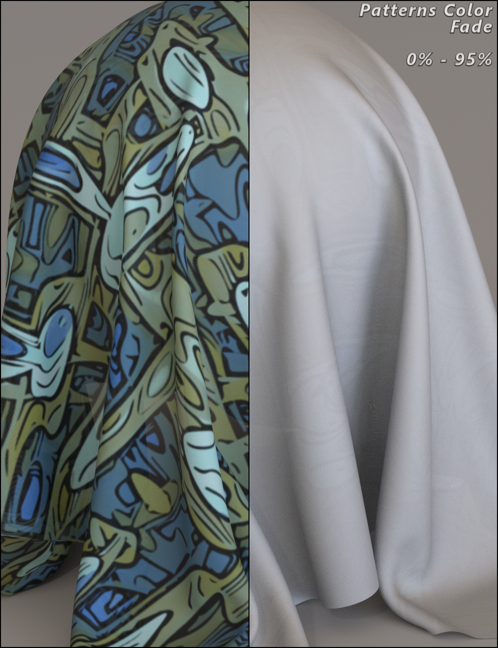 MMX Funky Fabric Patterns 03 for Iray | Daz 3D