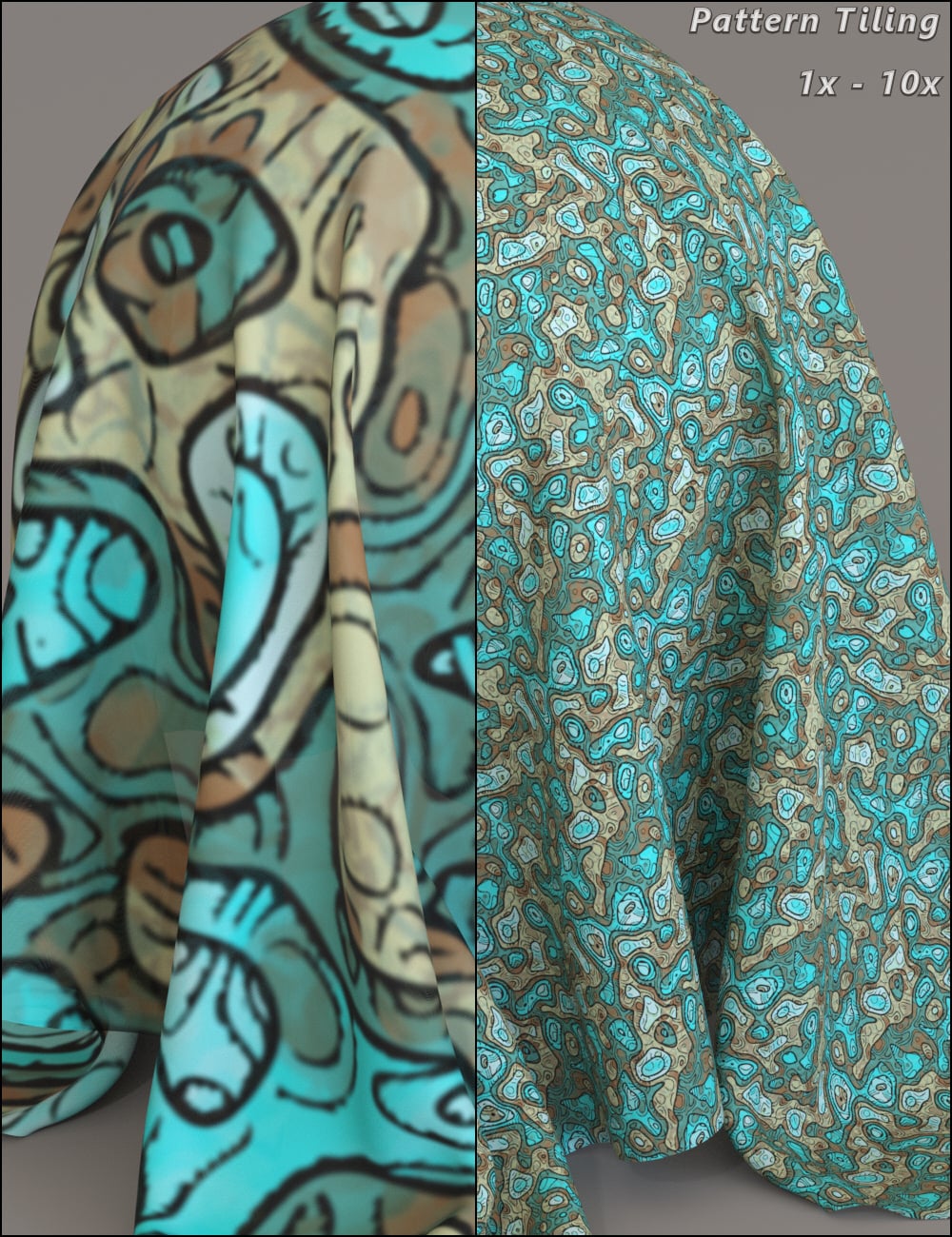 MMX Funky Fabric Patterns 03 for Iray | Daz 3D