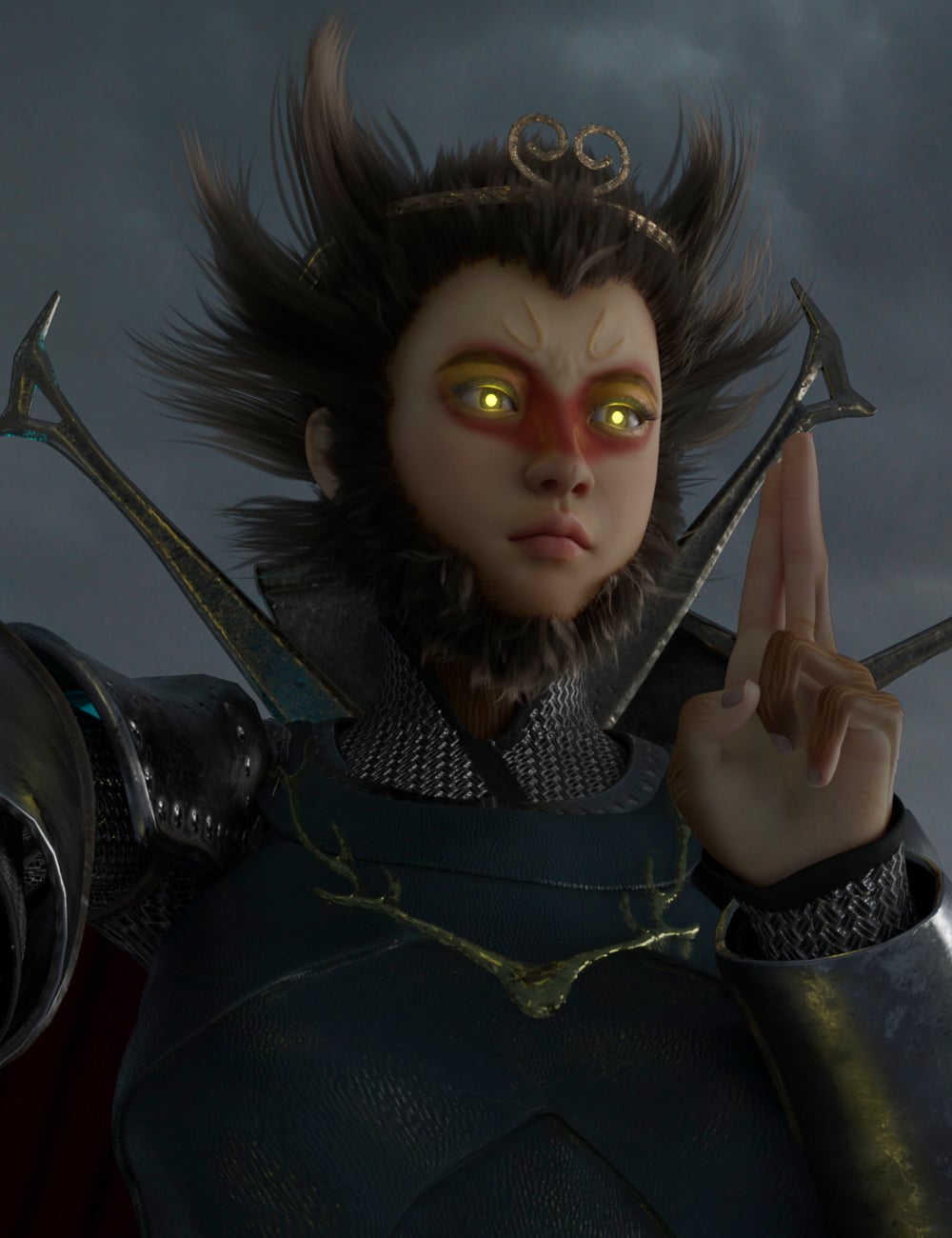 Vo Monkey Sister HD for Genesis 8.1 Female Bundle | Daz 3D