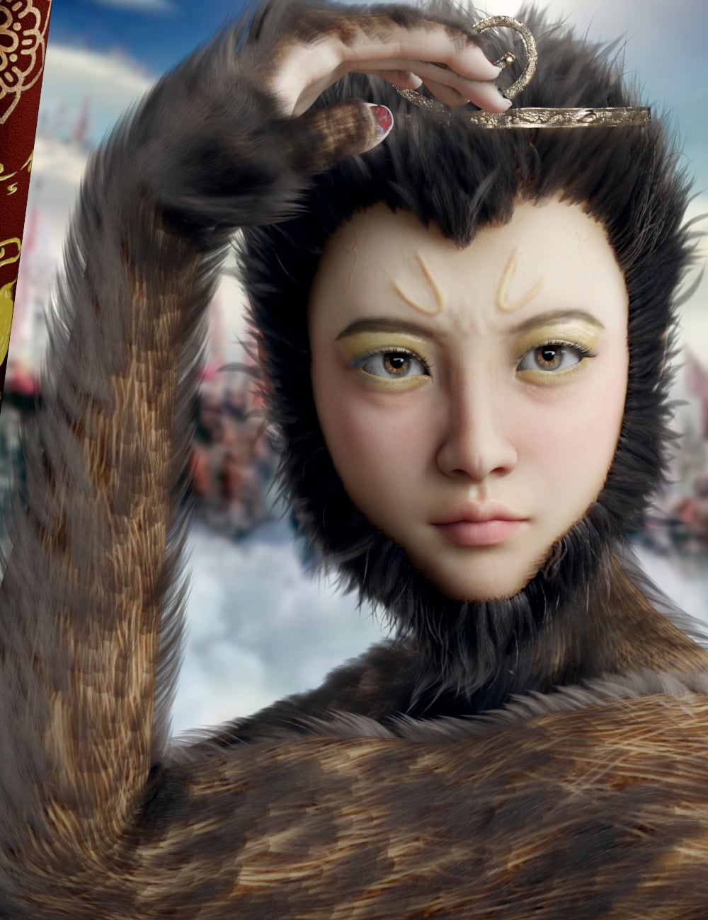 Vo Monkey Sister HD for Genesis 8.1 Female Bundle | Daz 3D