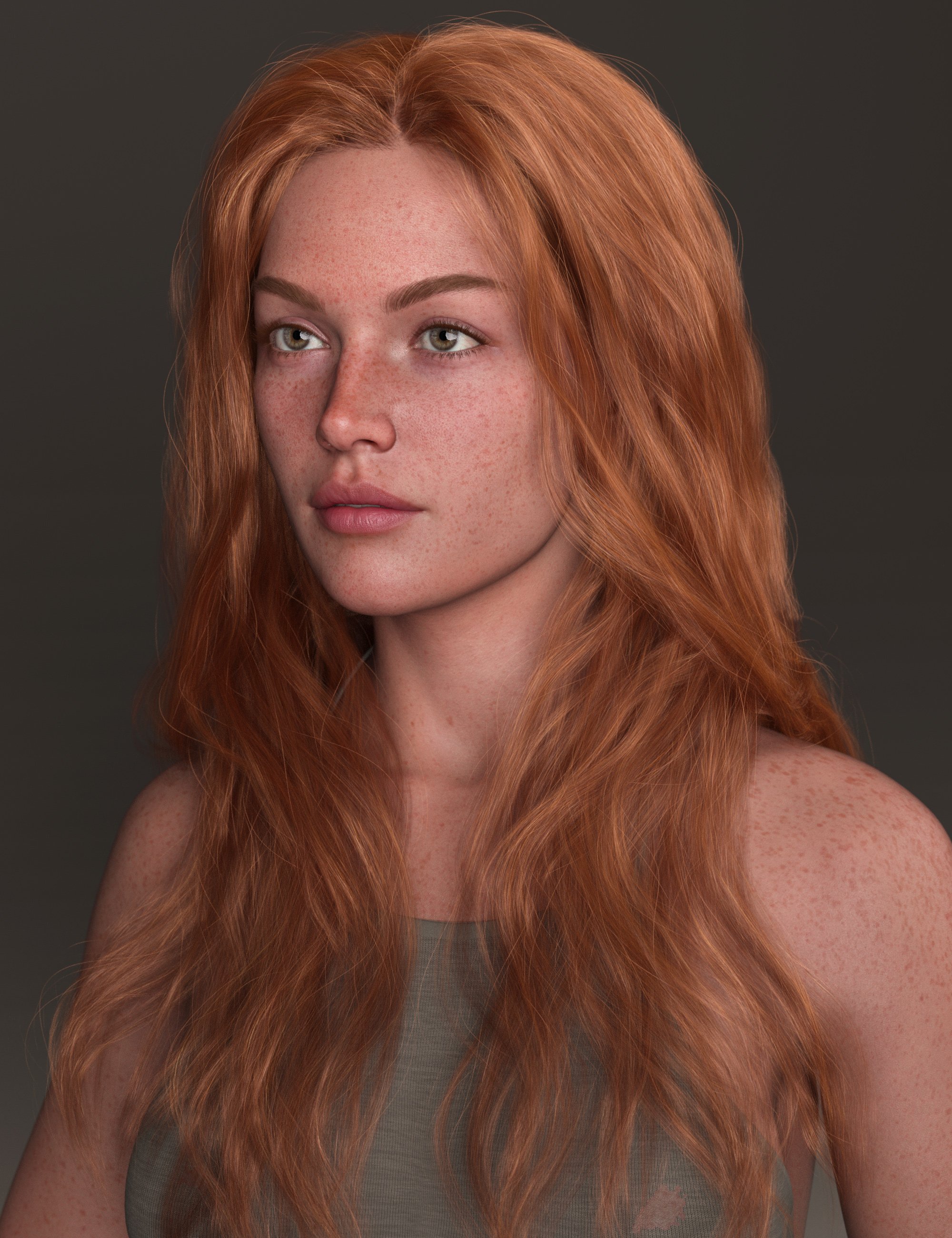 Soft Curls Long Hair for Genesis 9 | Daz 3D
