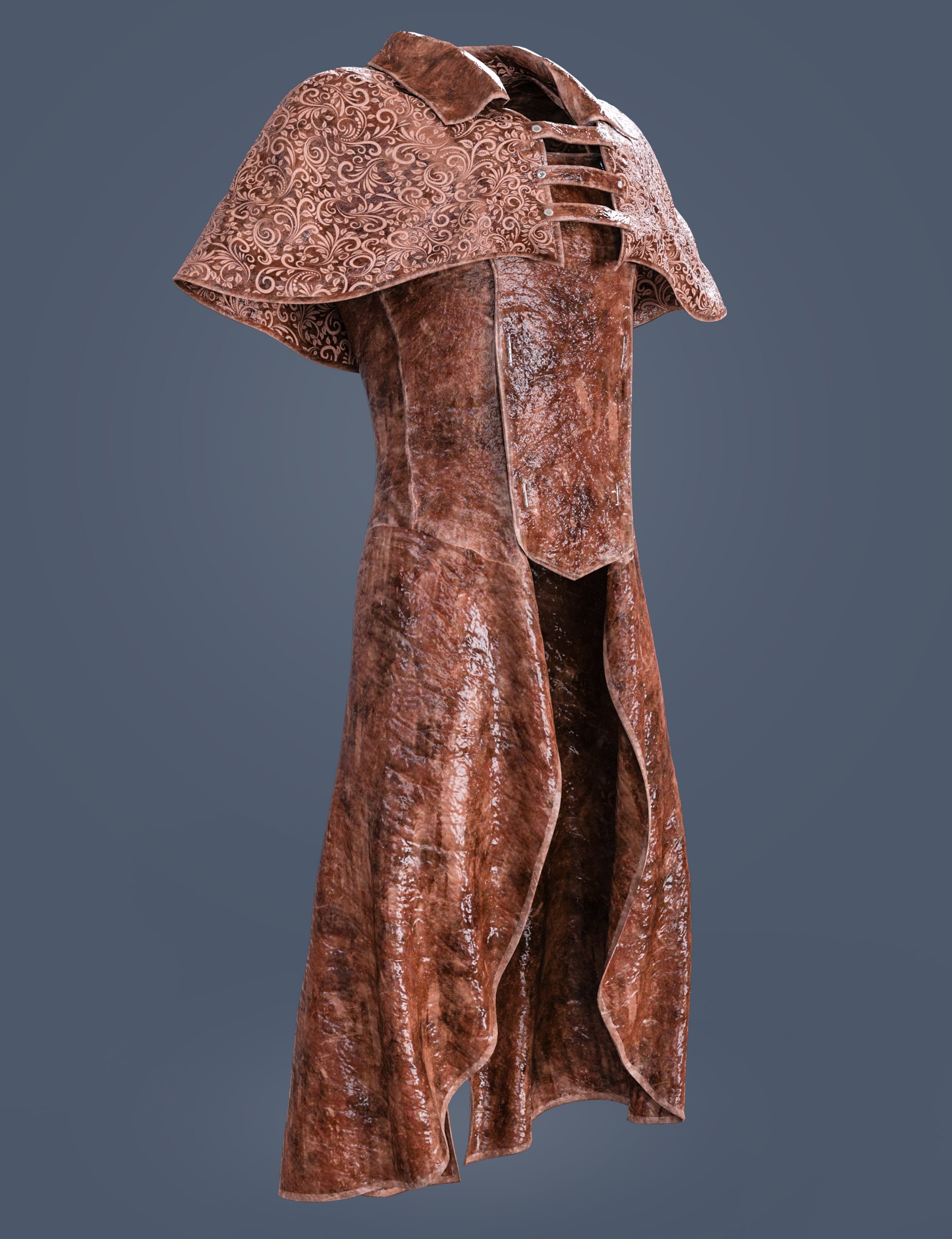 Halloween Plague Doctor dForce Top and Cloak for Genesis 8 and 8.1 ...