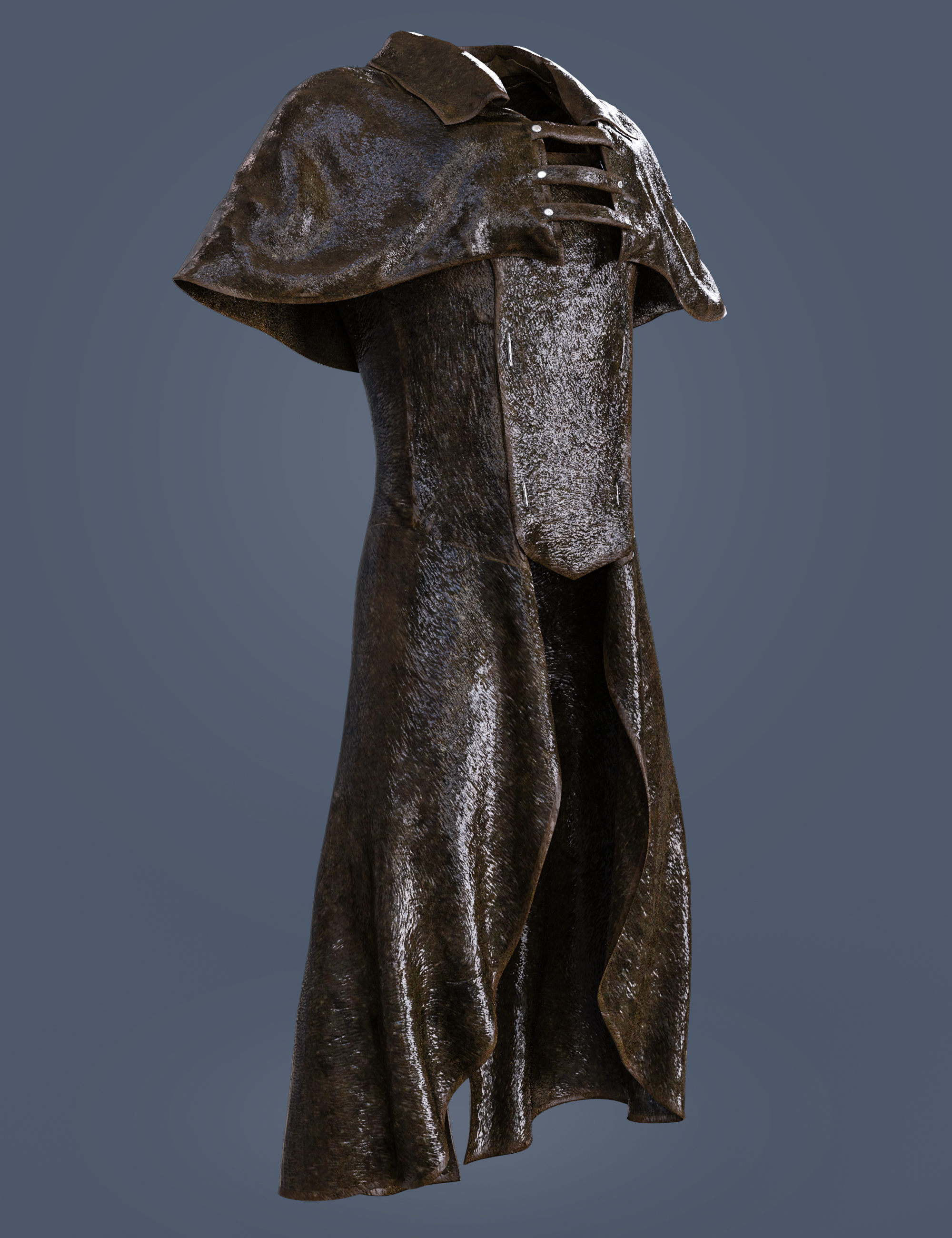 Halloween Plague Doctor dForce Top and Cloak for Genesis 8 and 8.1 ...