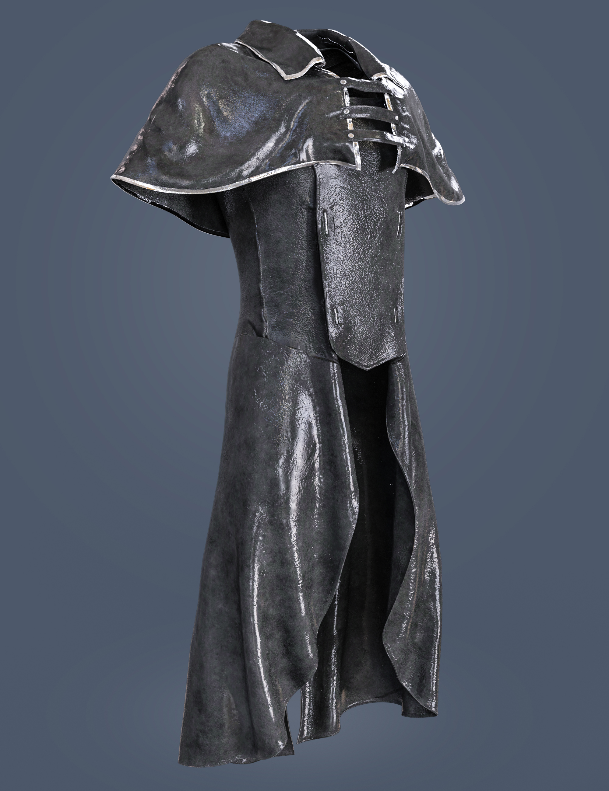 Halloween Plague Doctor dForce Top and Cloak for Genesis 8 and 8.1 ...