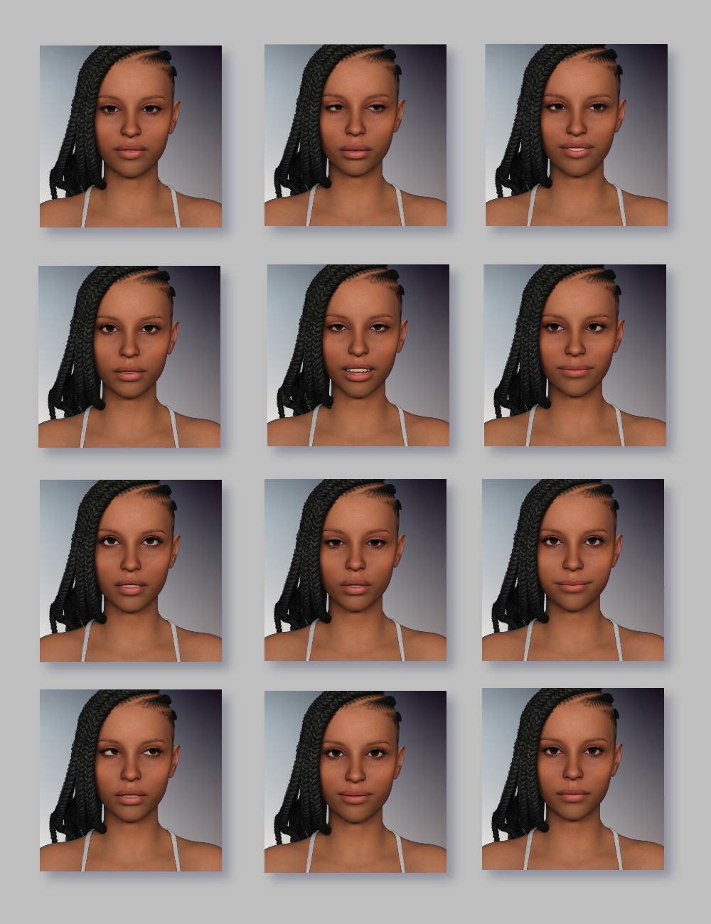 Classic Standing Poses for Genesis 9 Female | Daz 3D