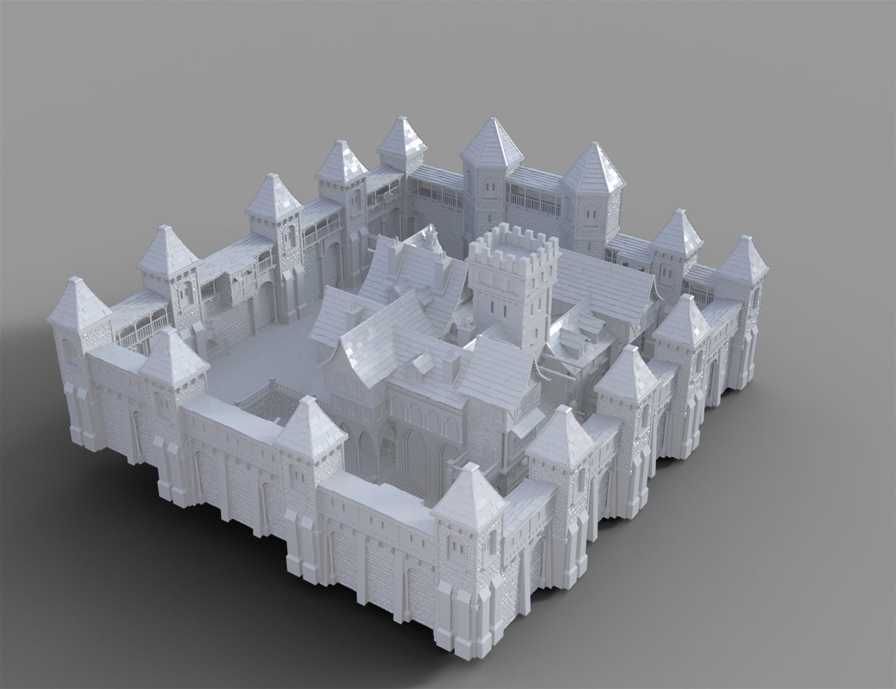 Medieval City Block | Daz 3D